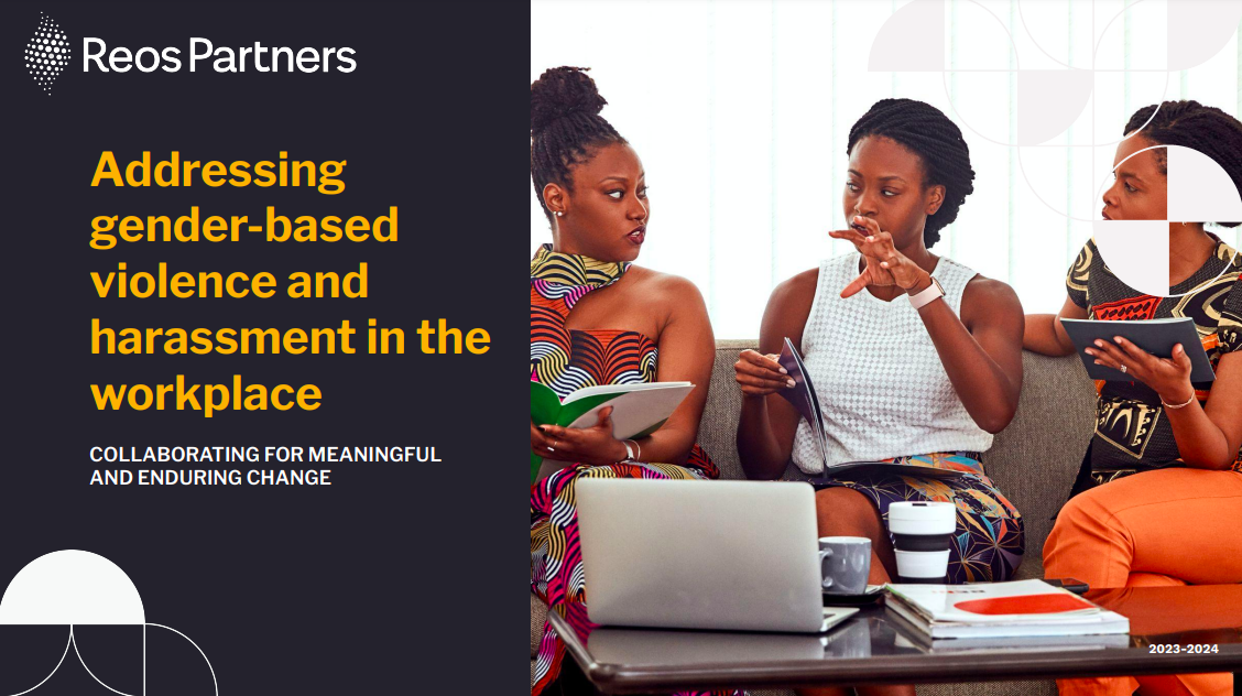 How to address GBVH in the workplace